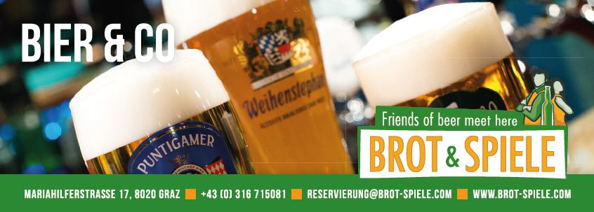 Brot & Spiele | Bier Guide